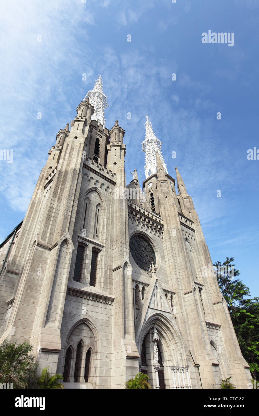 Indonesia, the Jakarta Cathedral, Catholic church Stock Photo - Alamy