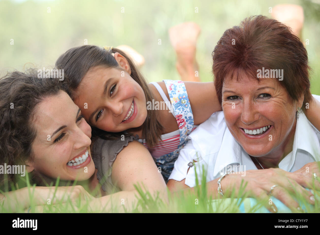 Three generations of women Stock Photo - Alamy