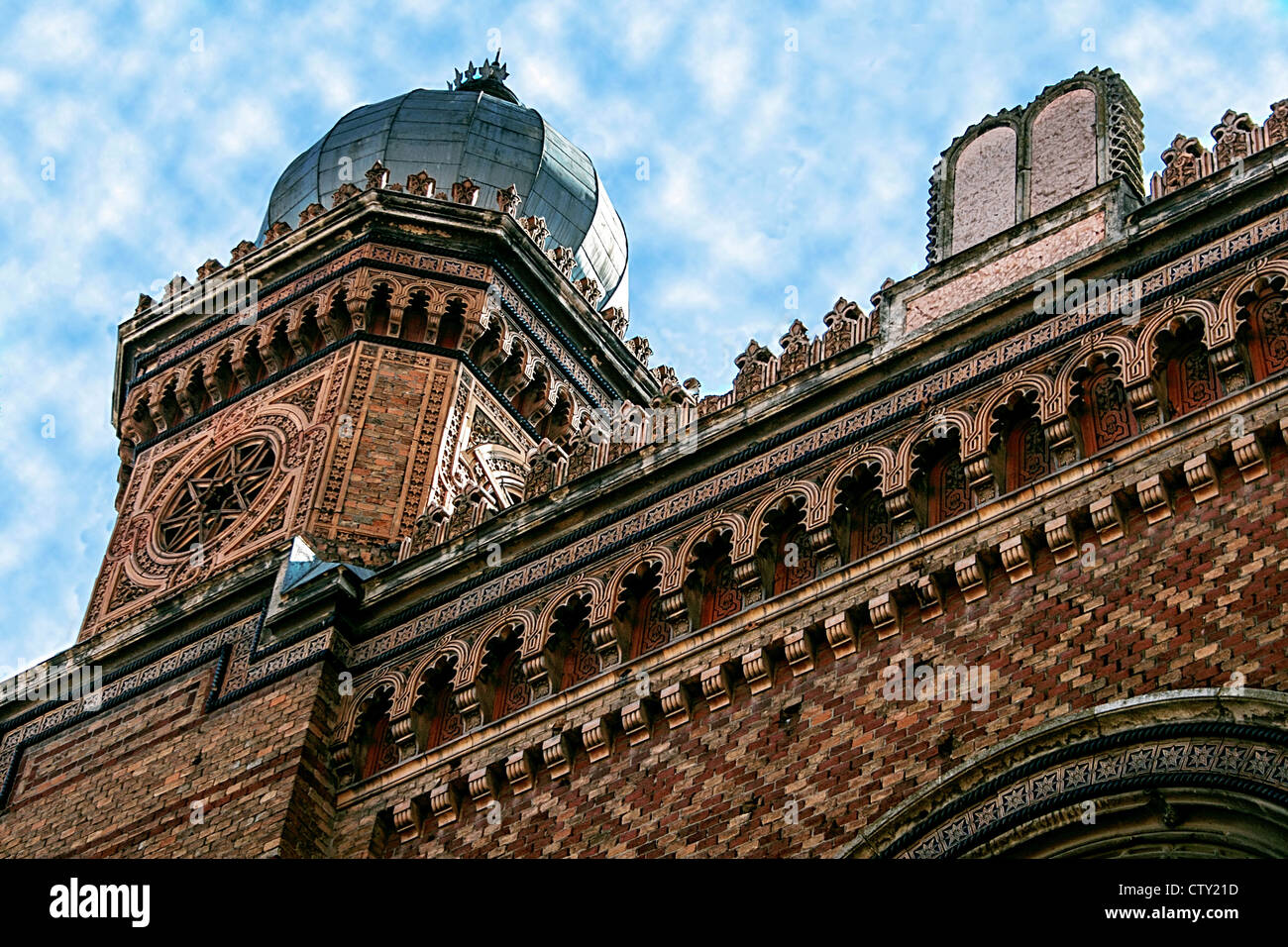 Facade of a synagogue located in Timisoara, Romania Stock Photo - Alamy
