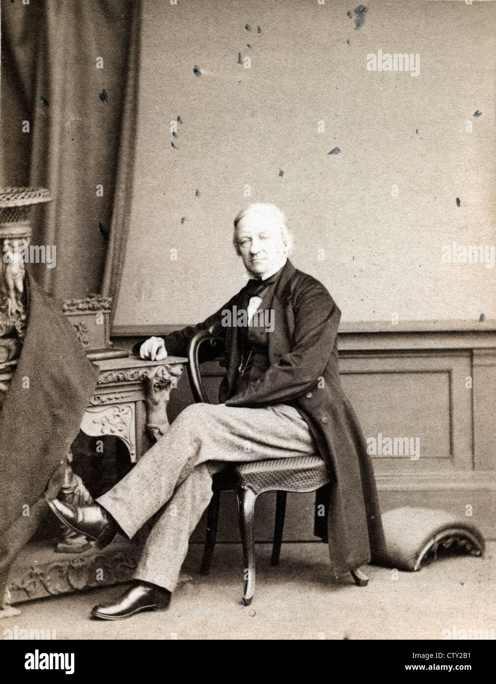 Robert Hunt, 1864, by Ernest Edwards Stock Photo - Alamy