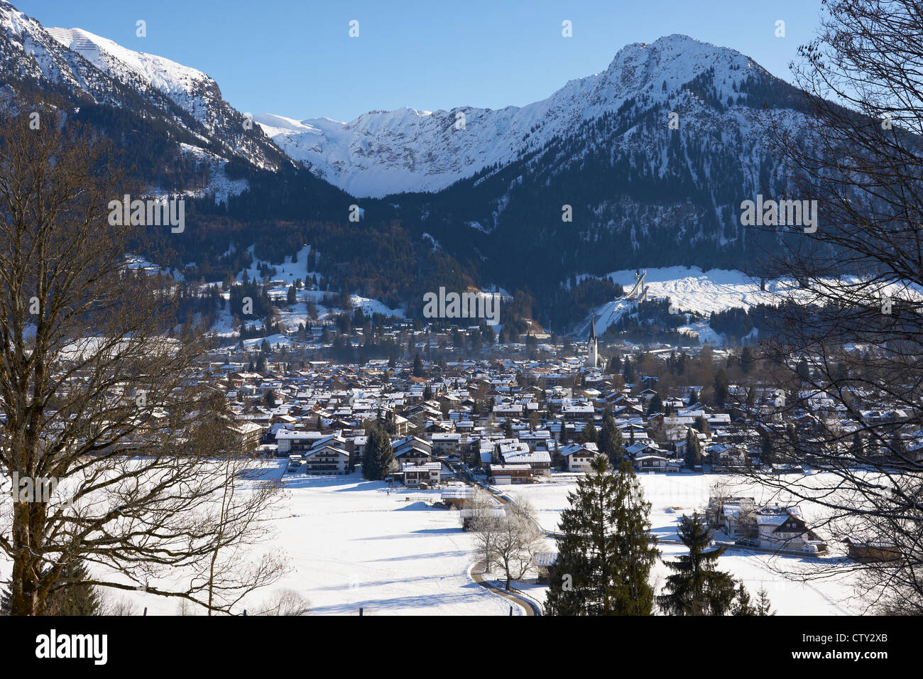 Oberstdorf village hi-res stock photography and images - Alamy
