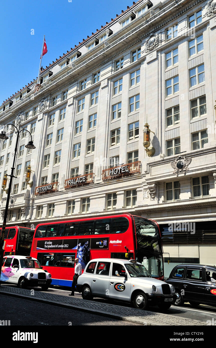 Exterior of The Strand Palace Hotel London Stock Photo - Alamy