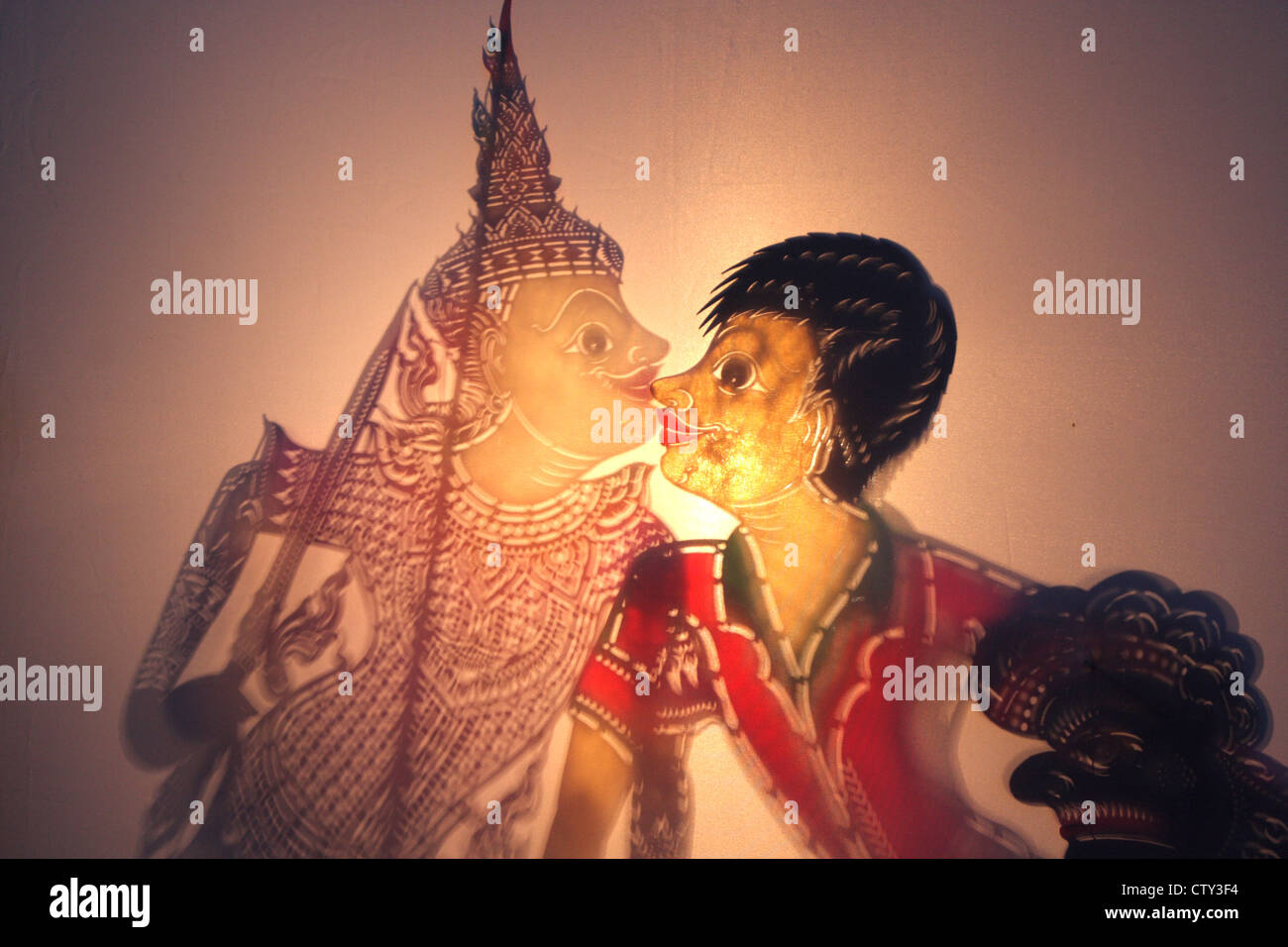 Shadow puppet thailand hi-res stock photography and images - Alamy