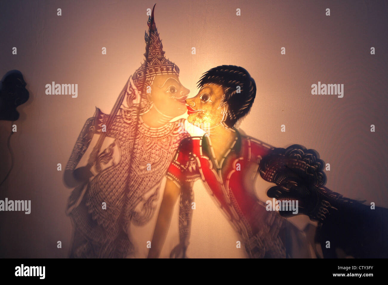 Shadow puppet thailand hi-res stock photography and images - Alamy