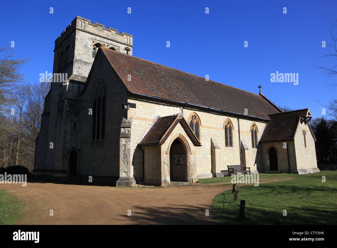 Exbury village hi-res stock photography and images - Alamy
