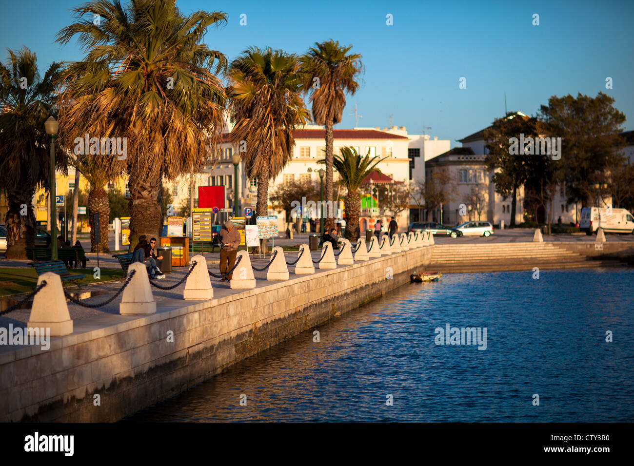 Faro Harbour Portugal Stock Photo - Alamy