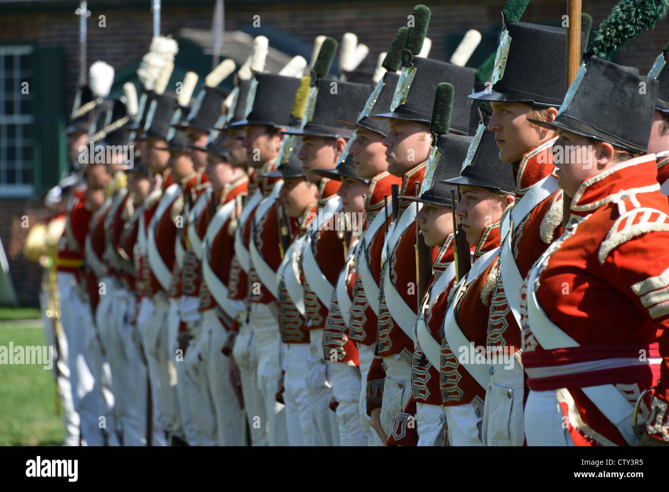 The Fort York Guard at Fort York, Toronto, Canada Stock Photo - Alamy