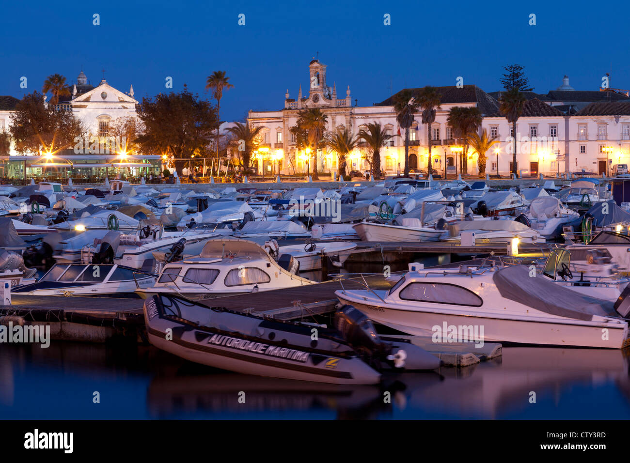 Faro Harbour Portugal Stock Photo - Alamy
