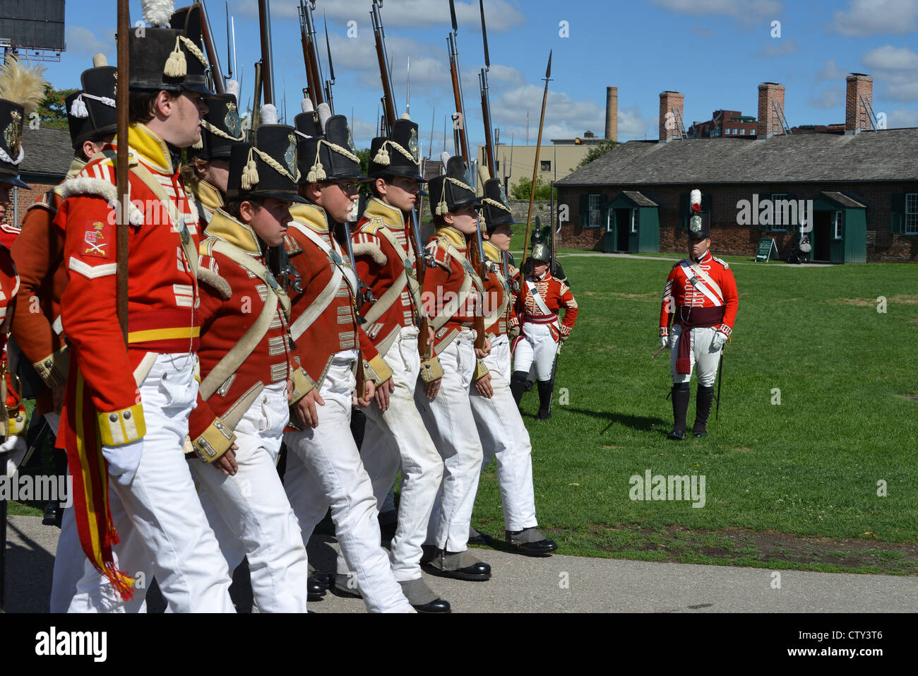 The Fort York Guard at Fort York, Toronto, Canada Stock Photo - Alamy