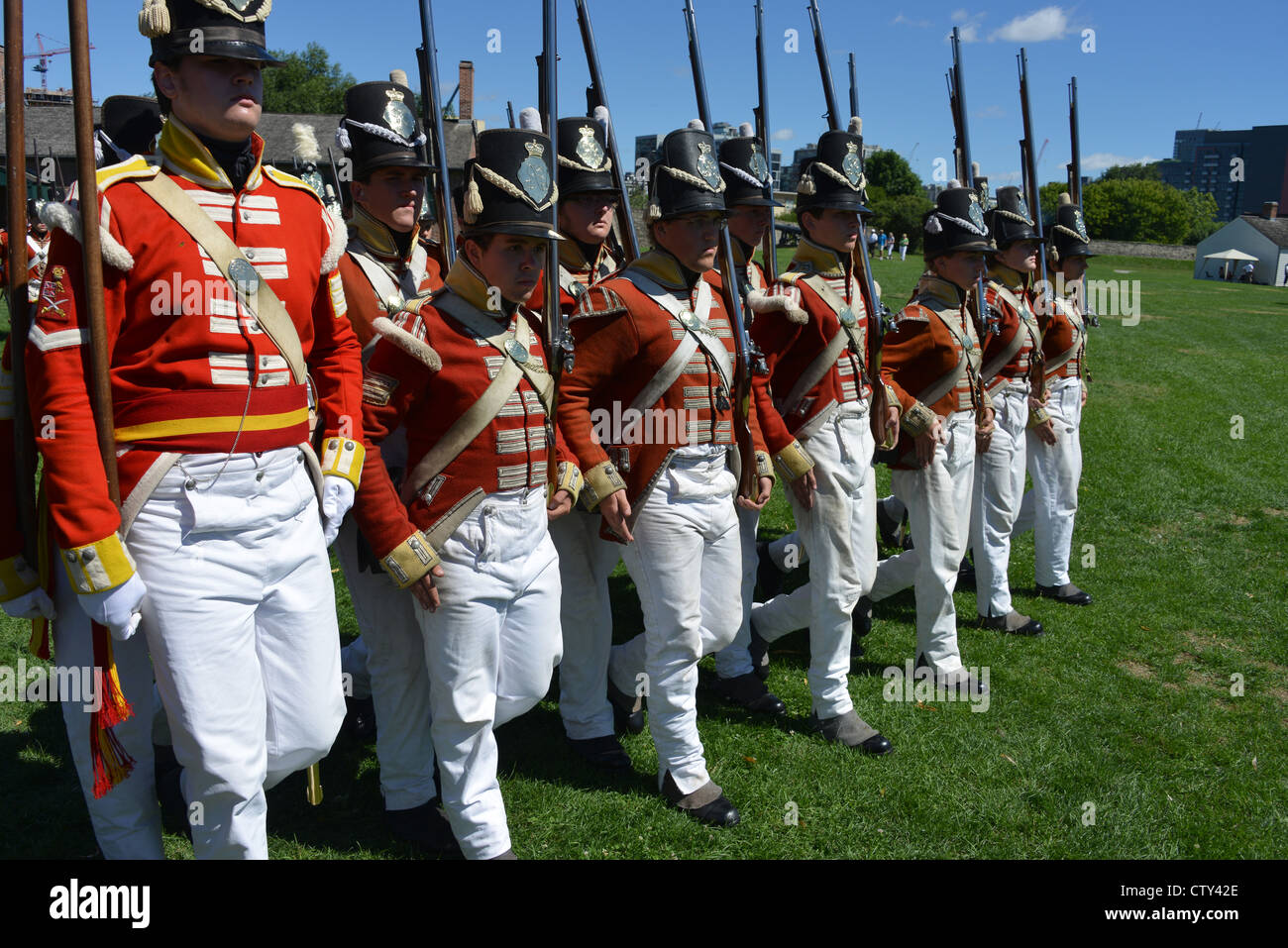 The Fort York Guard at Fort York, Toronto, Canada Stock Photo - Alamy