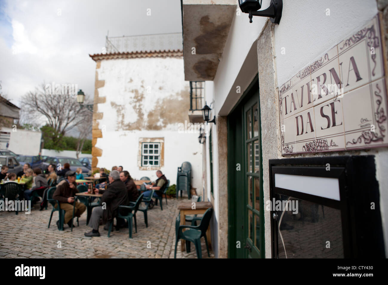 Taverna Da Se pub bar Faro Algarve Portugal Stock Photo - Alamy