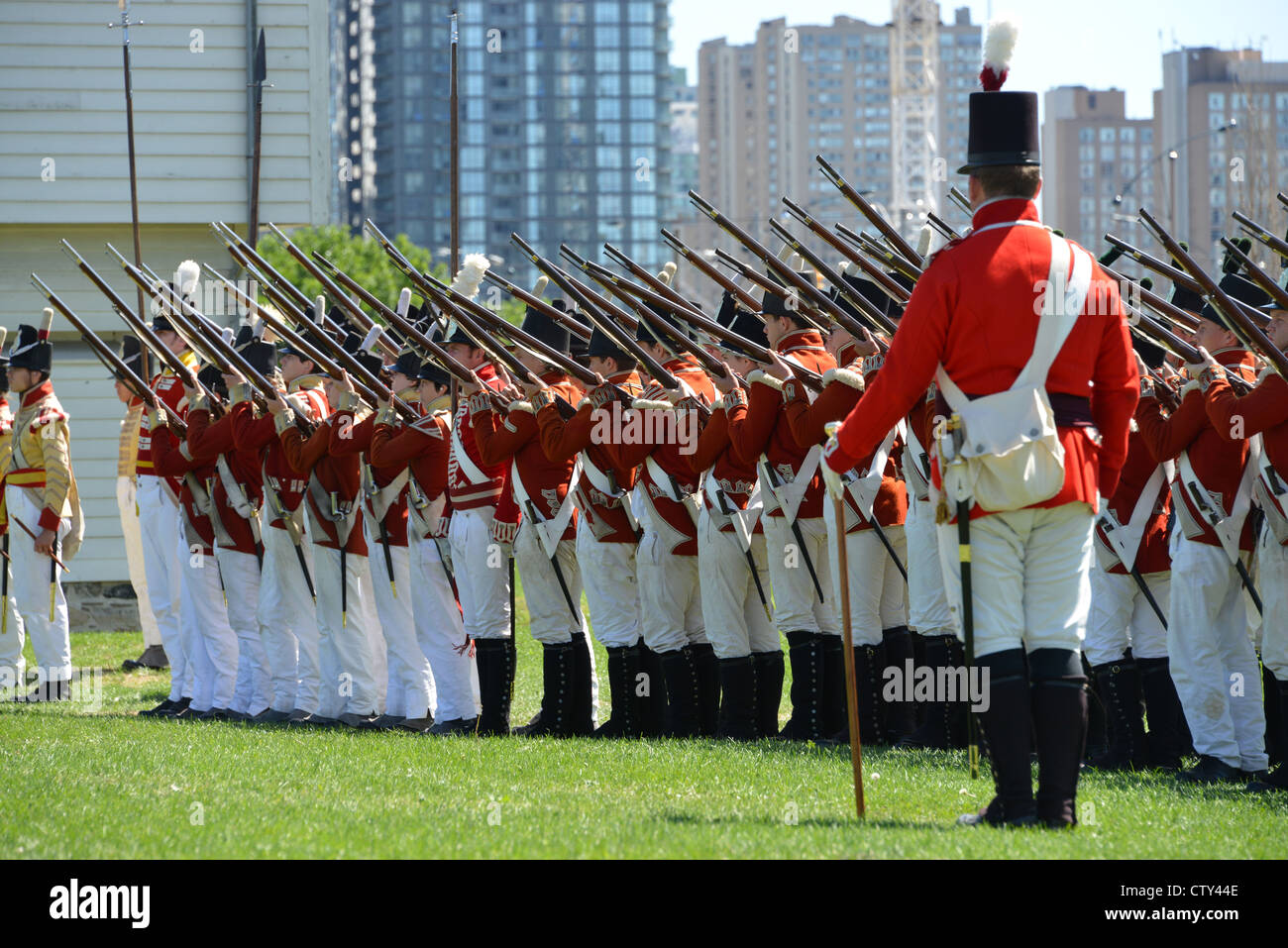 The Fort York Guard at Fort York, Toronto, Canada Stock Photo - Alamy