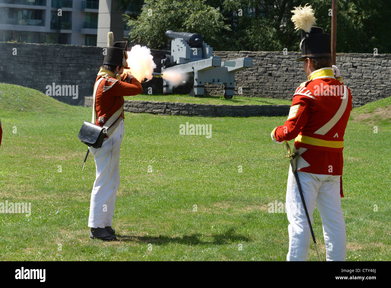 The Fort York Guard at Fort York, Toronto, Canada Stock Photo - Alamy