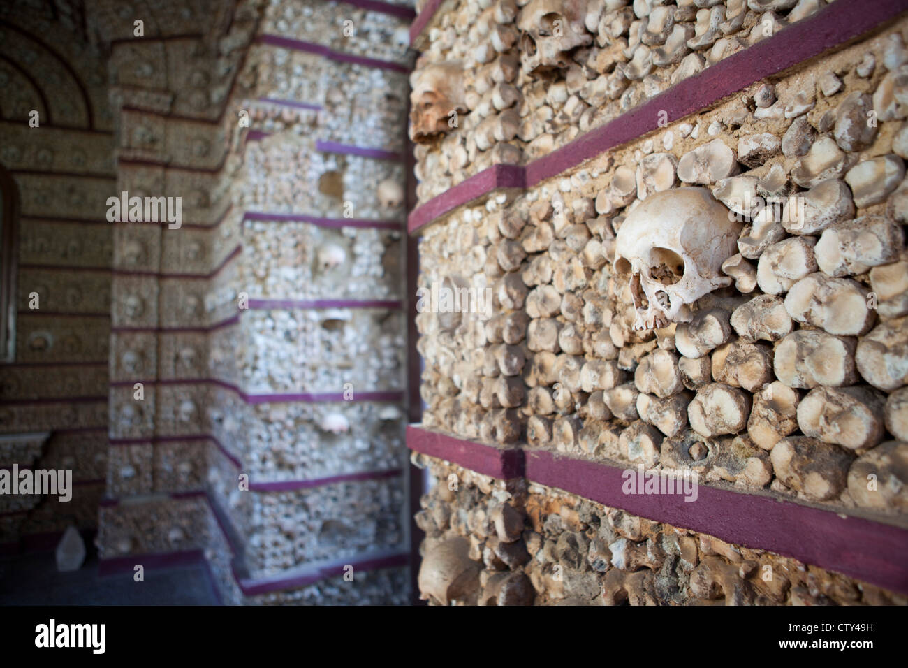 Capela de Ossos or Chapel of Bones Church of St Francis Faro Portugal ...