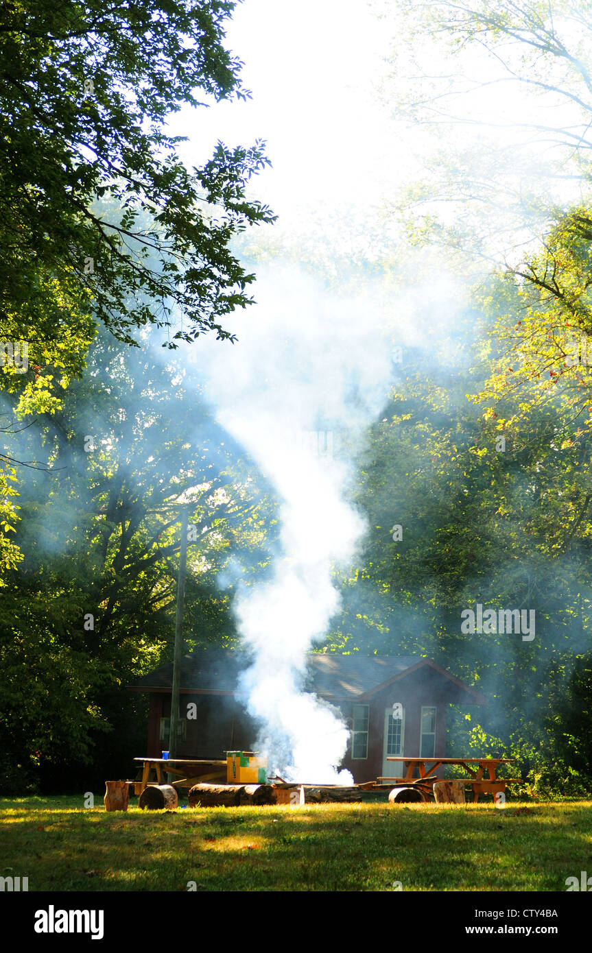 Fire unattended hi-res stock photography and images - Alamy