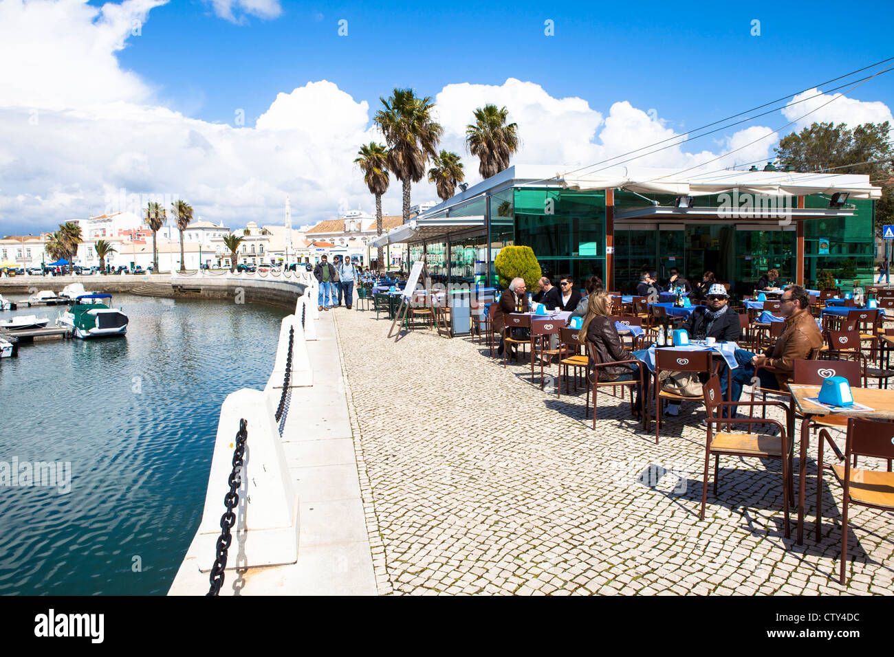 Faro Harbour Portugal Stock Photo - Alamy