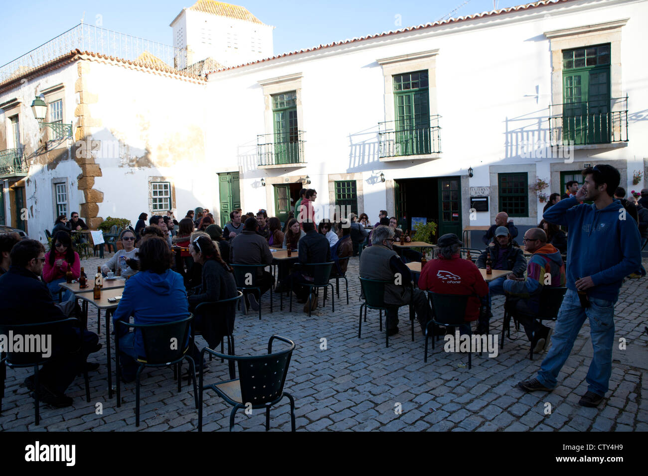Taverna Da Se pub bar Faro Algarve Portugal Stock Photo - Alamy