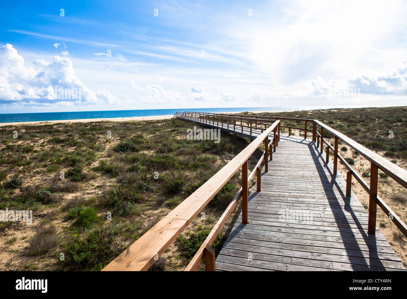 Boat trip to the Islands off Faro Portugal Stock Photo - Alamy
