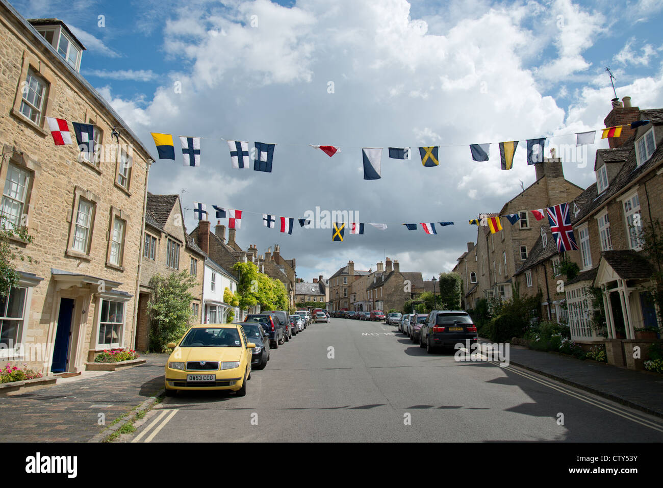 Church Street, Charlbury, Oxfordshire, England, United Kingdom Stock ...