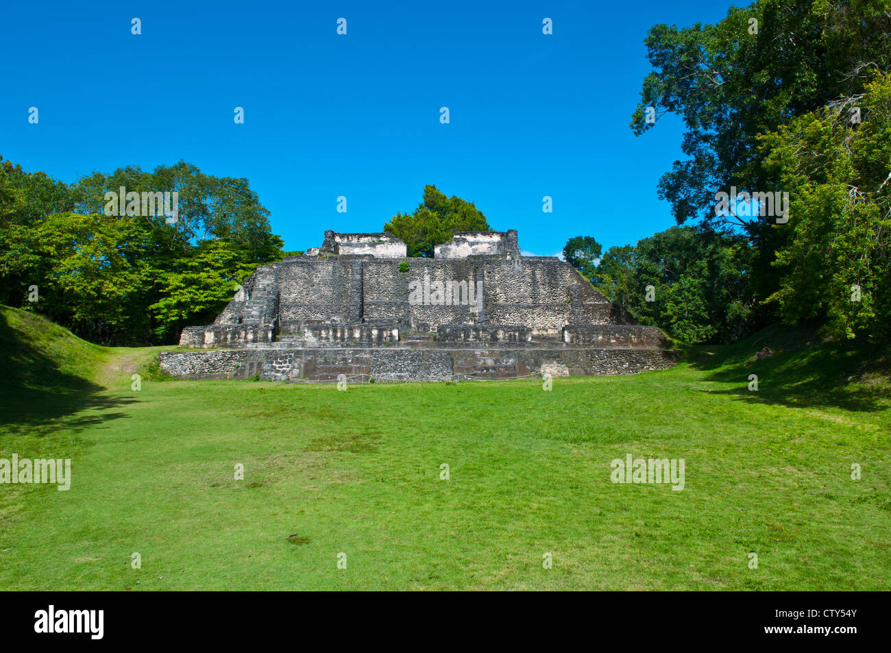 Xunantunich Mayan Ruin in Belize Stock Photo - Alamy