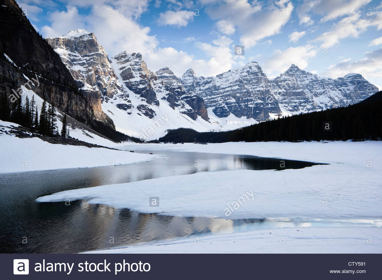 Ten Peaks High Resolution Stock Photography and Images - Alamy