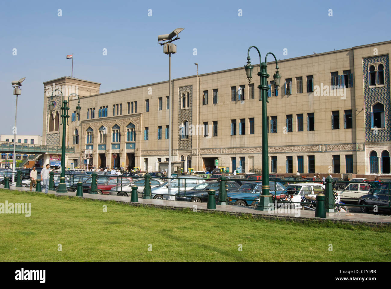 Railway Station of Mahattat Ramses, Cairo, Egypt, North Africa, Africa ...