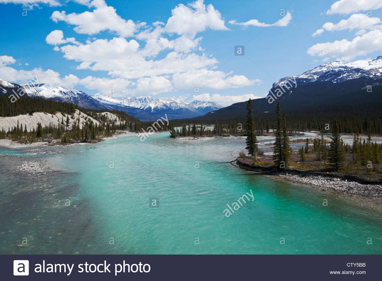 Saskatchewan River Crossing High Resolution Stock Photography and ...