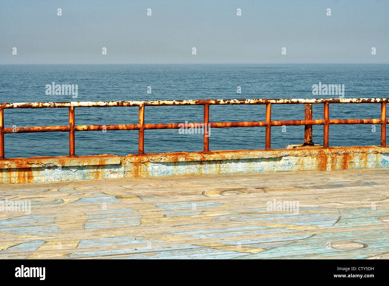 coast, corroded, corrosion, decay, deterioration, grunge, guardrail ...