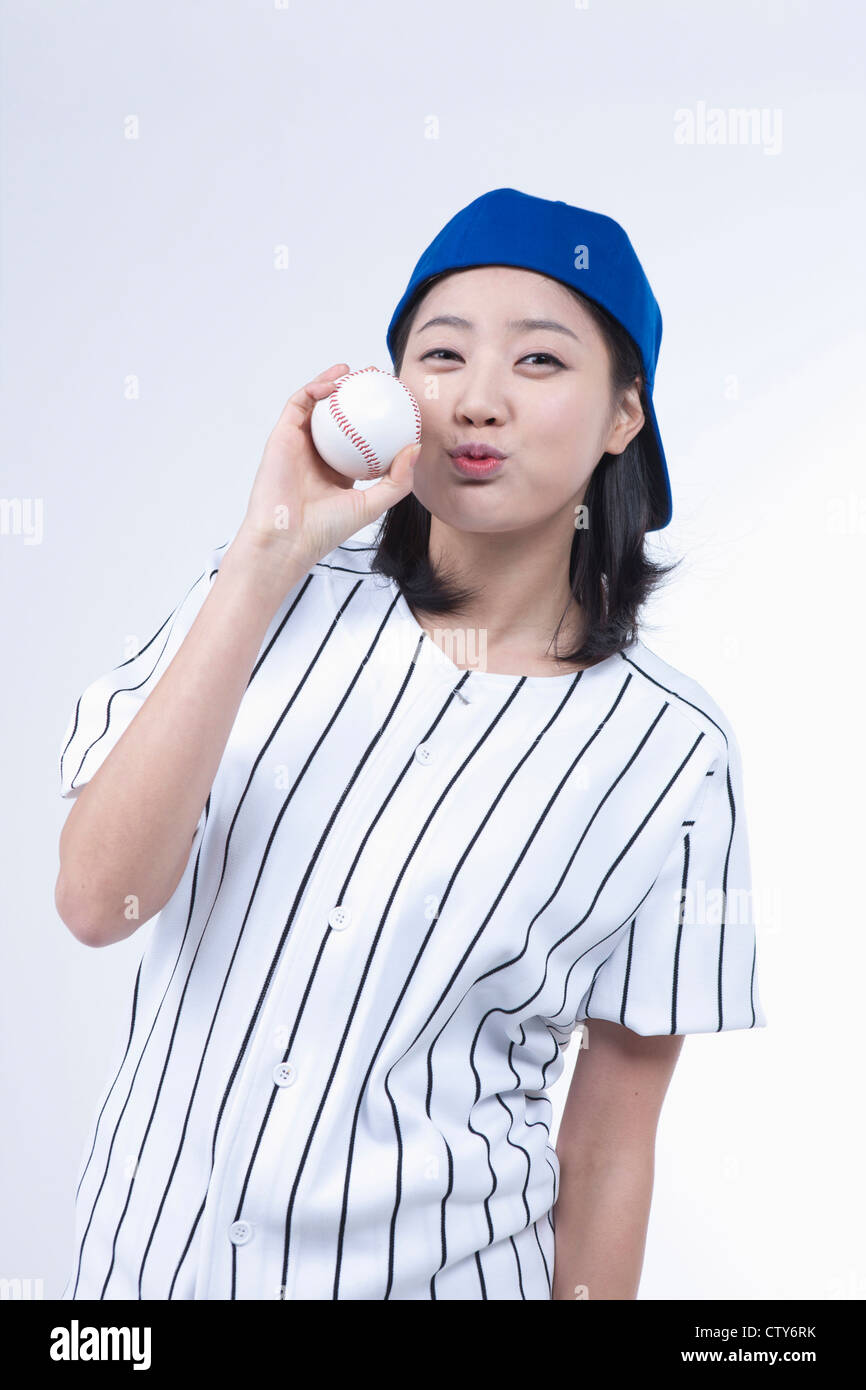 Female baseball uniform hi-res stock photography and images - Alamy