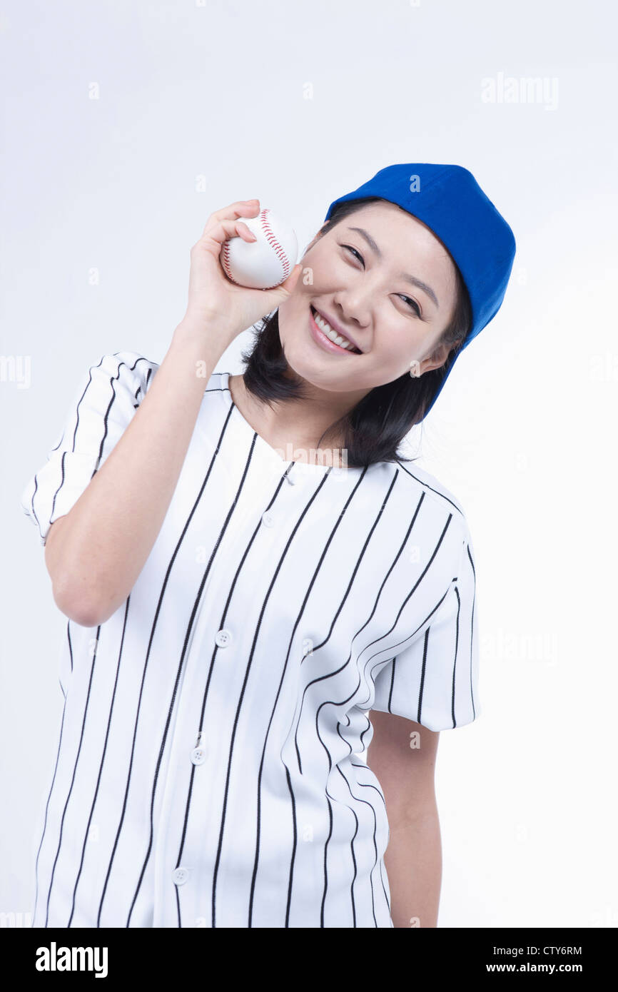 Female baseball uniform hi-res stock photography and images - Alamy