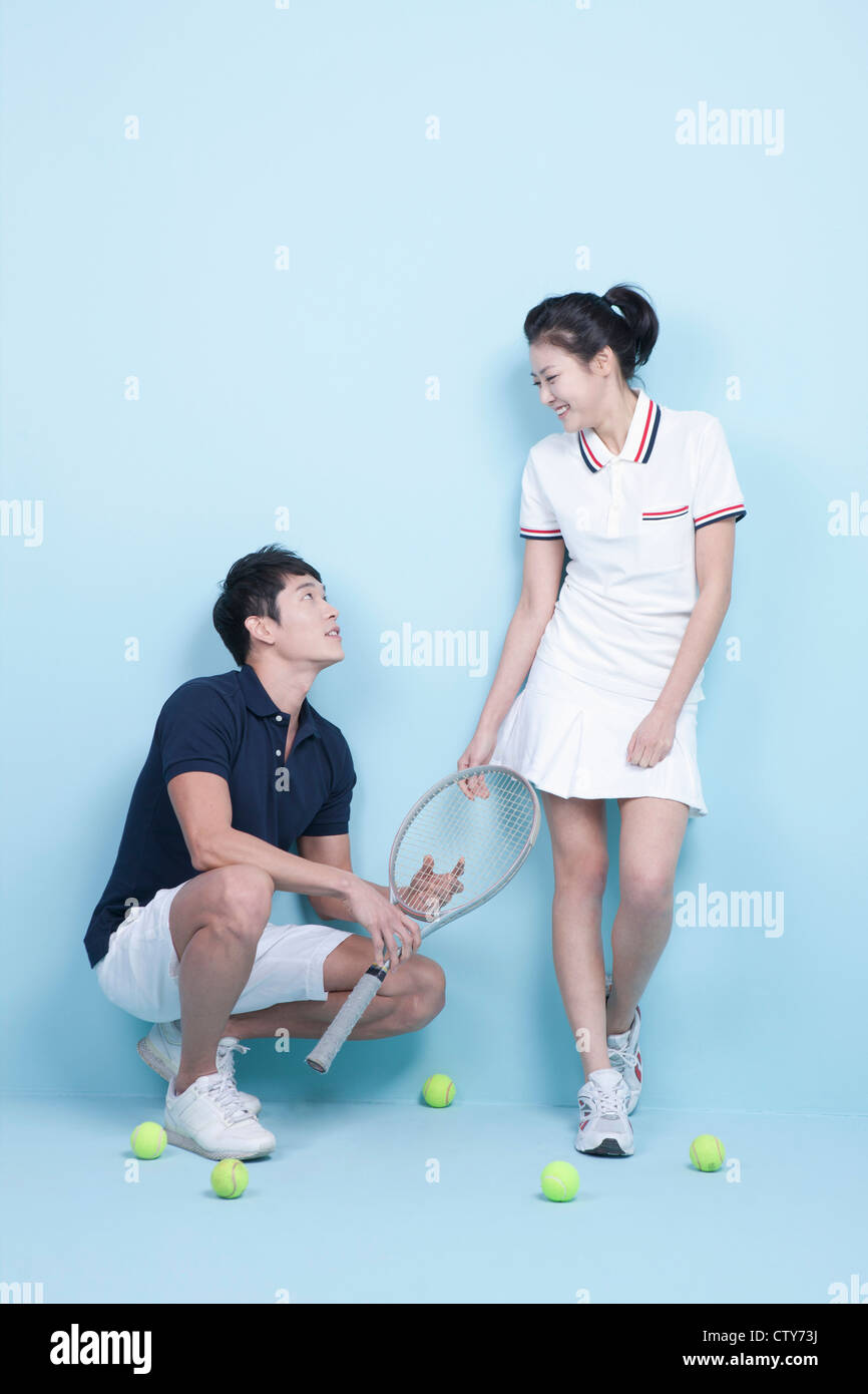 Real tennis players hi-res stock photography and images - Alamy