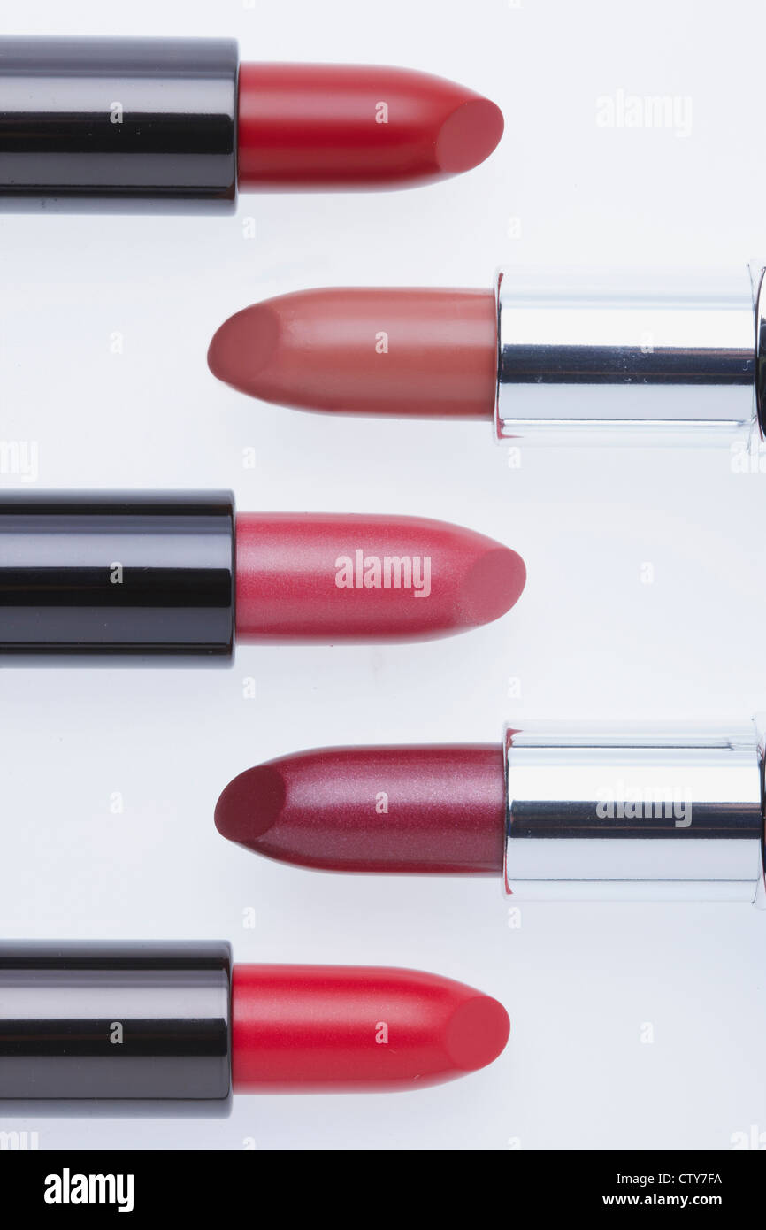 Various colors of lipsticks Stock Photo - Alamy