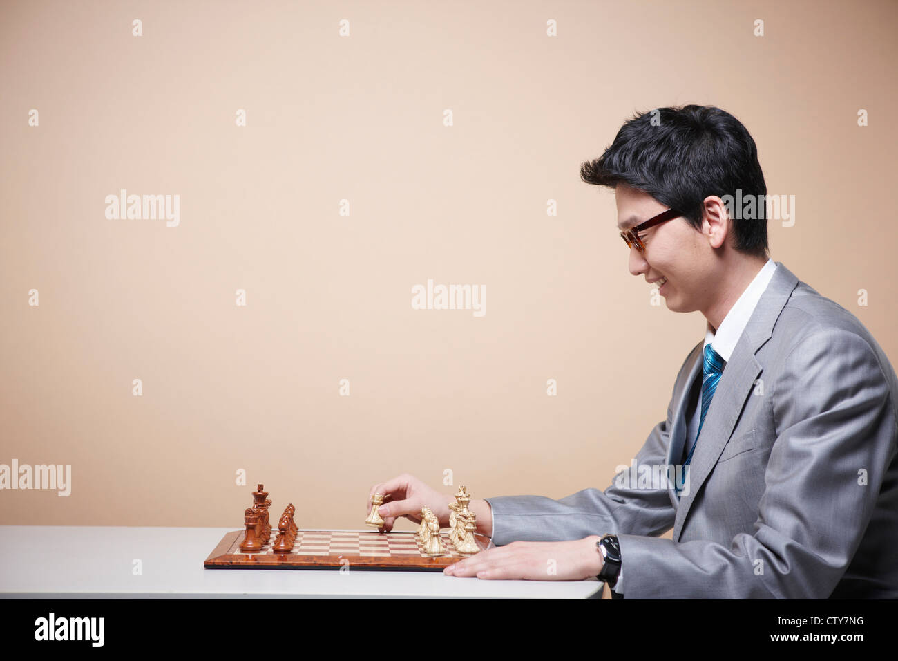 Chess glasses hi-res stock photography and images - Alamy