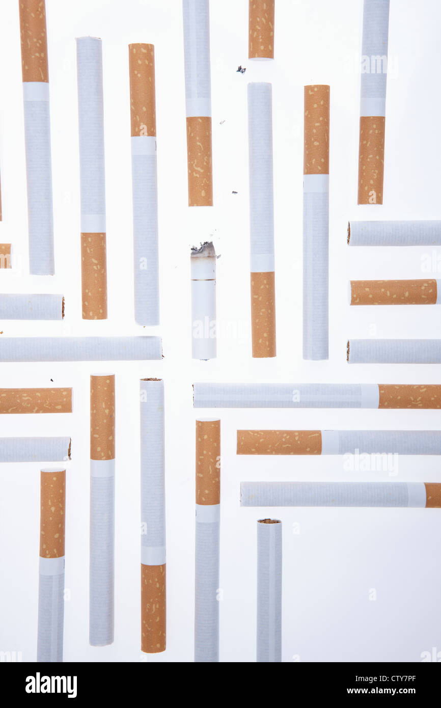 Various sizes of cigarettes Stock Photo - Alamy