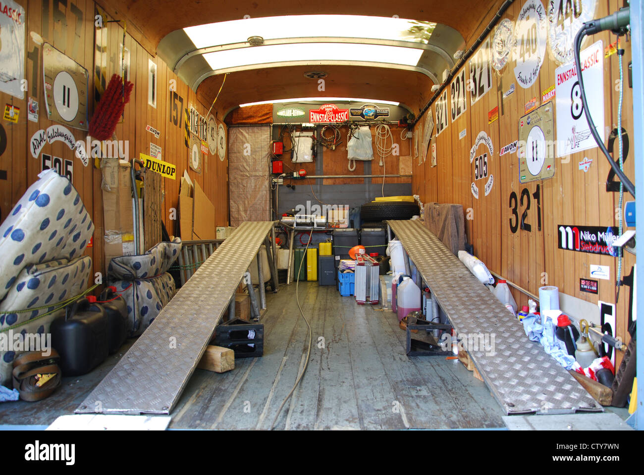 Lorry interior hi-res stock photography and images - Alamy