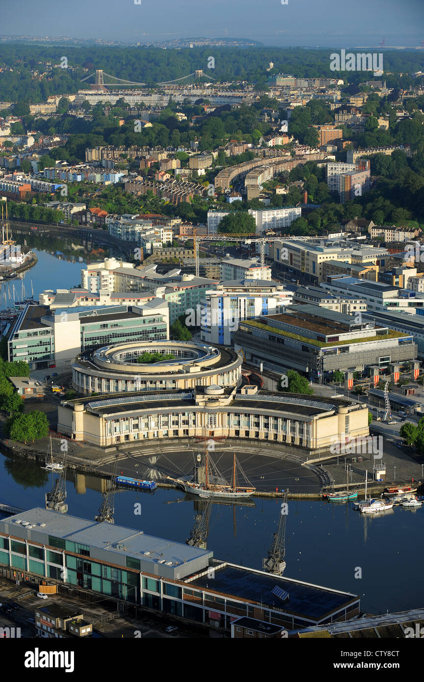 Aerial view of the Amphitheatre and adjoining Waterfront Square around ...