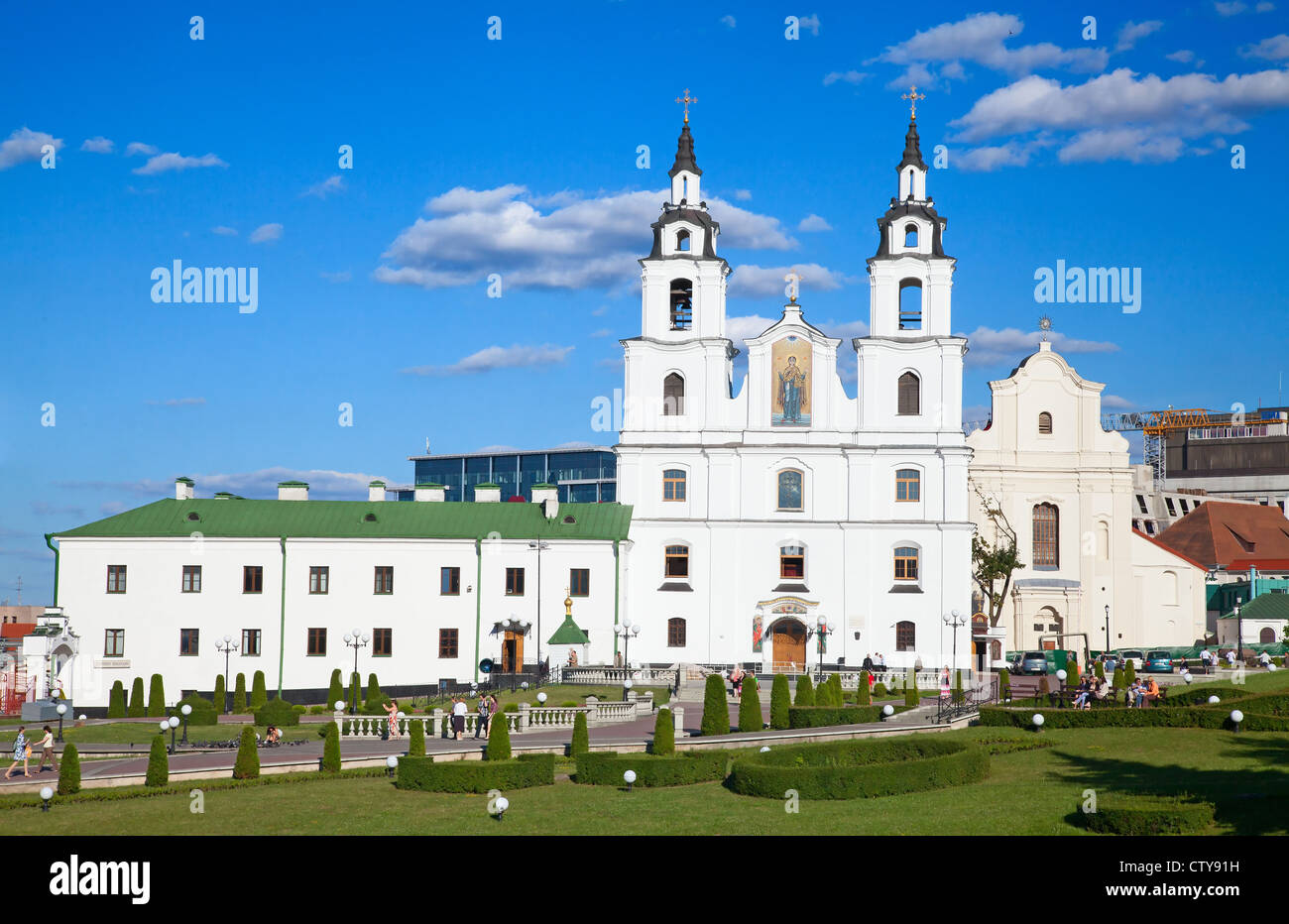Main Orthodox church of Belarus - Cathedral of Holy Spirit in Minsk ...