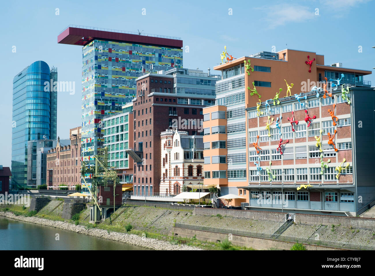 Media harbour in dusseldorf hi-res stock photography and images - Alamy