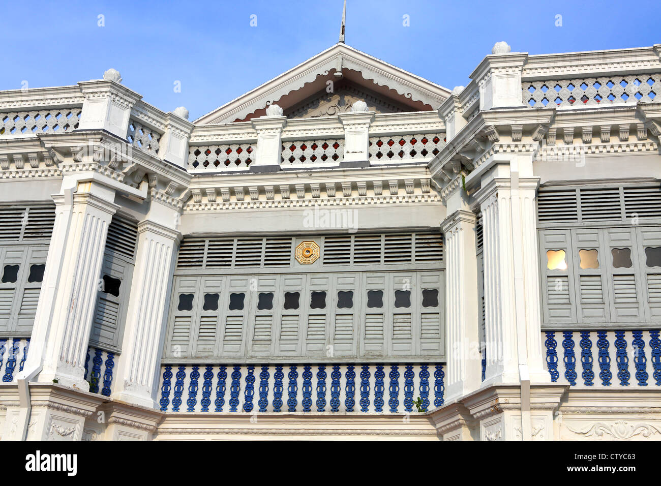 Colonial heritage architecture in Little India, Melaka Stock Photo - Alamy