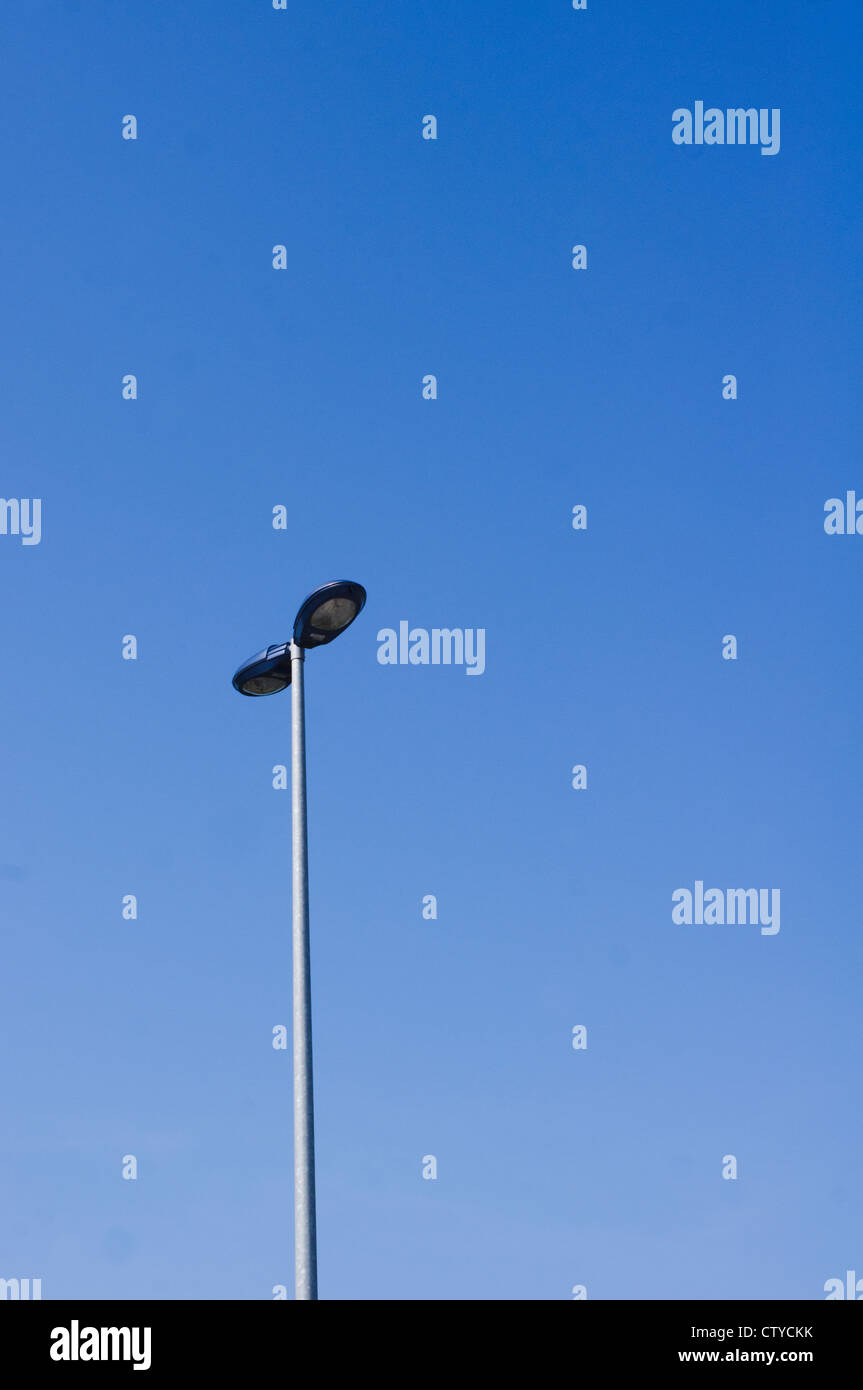 a street light with blue sky backgrounds Stock Photo - Alamy