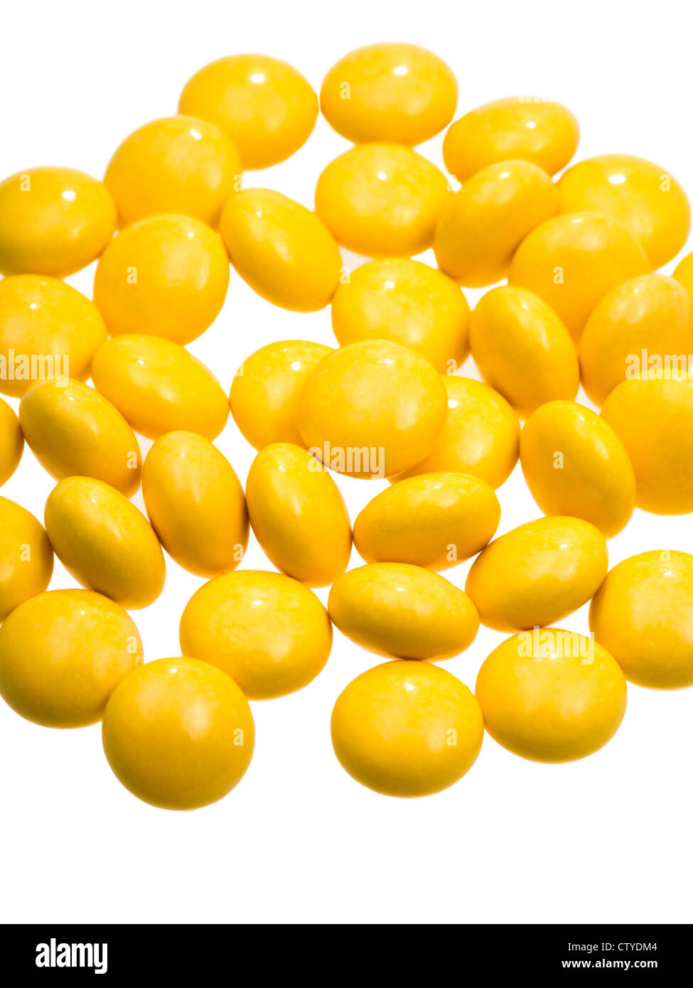 many yellow drug close up Stock Photo - Alamy