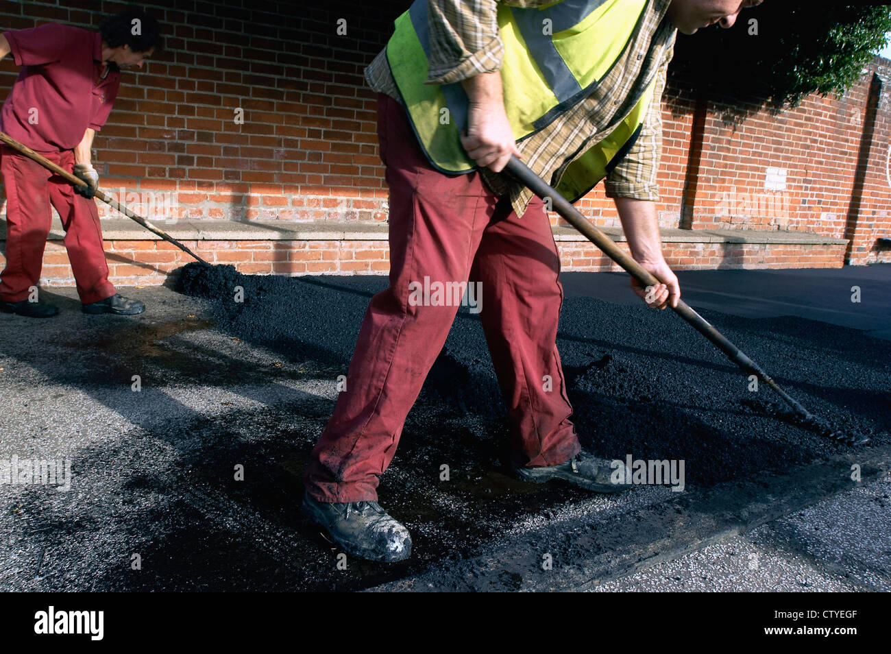 Rolled asphalt asphalt tarmac hi-res stock photography and images - Alamy
