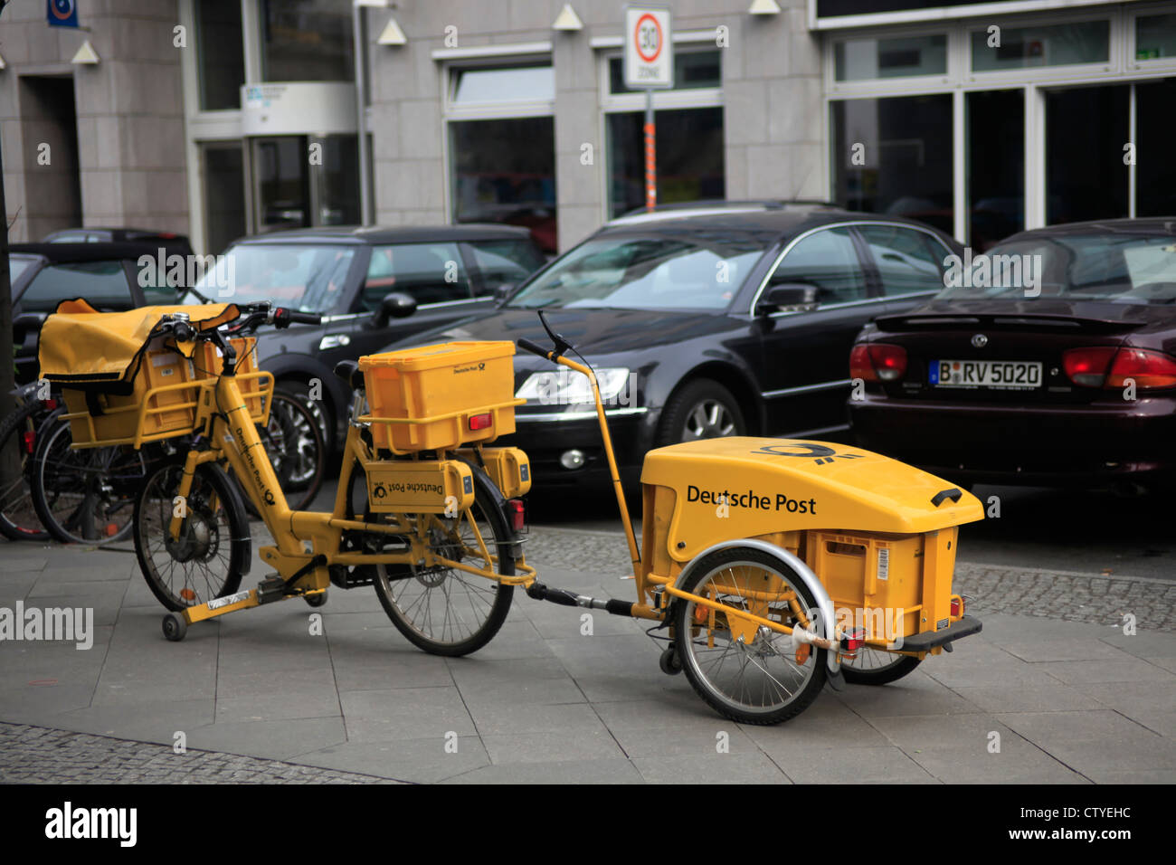 Germany Berlin postal service Stock Photo - Alamy