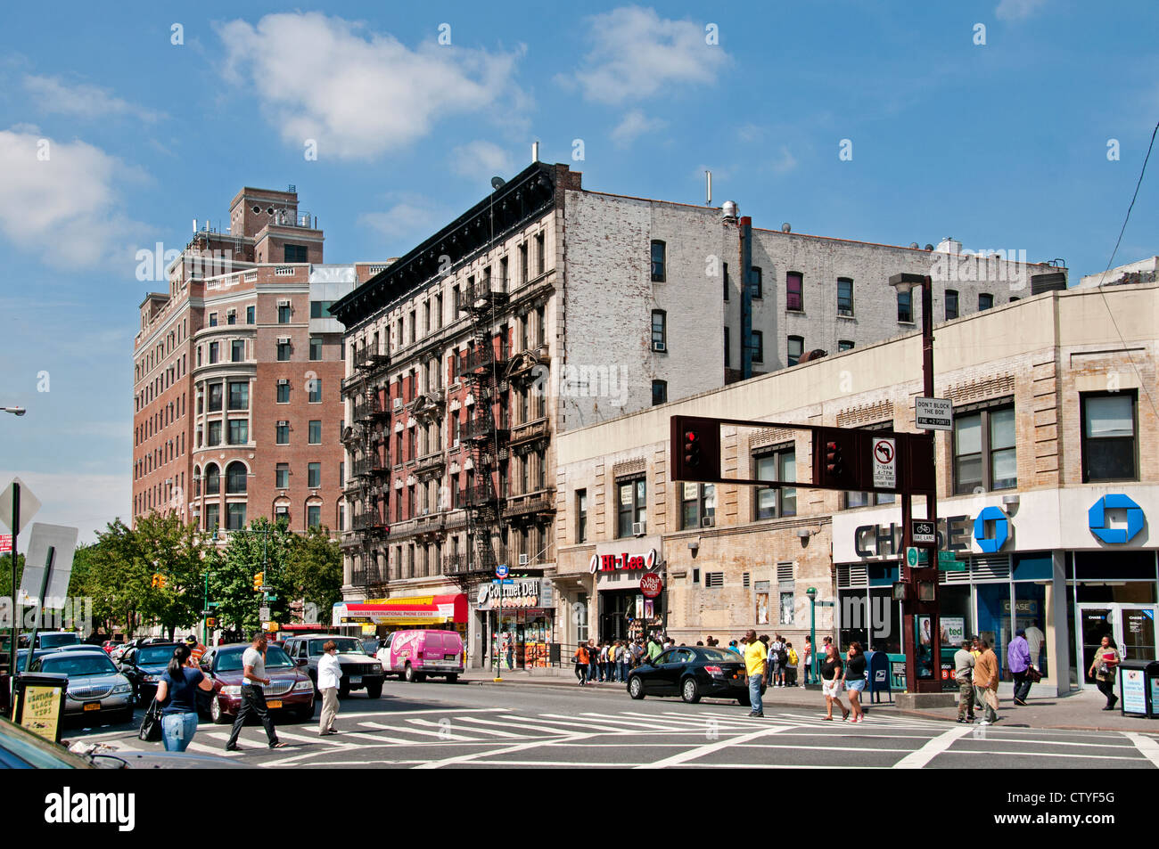 Dr martin luther king jr boulevard harlem hi-res stock photography and ...