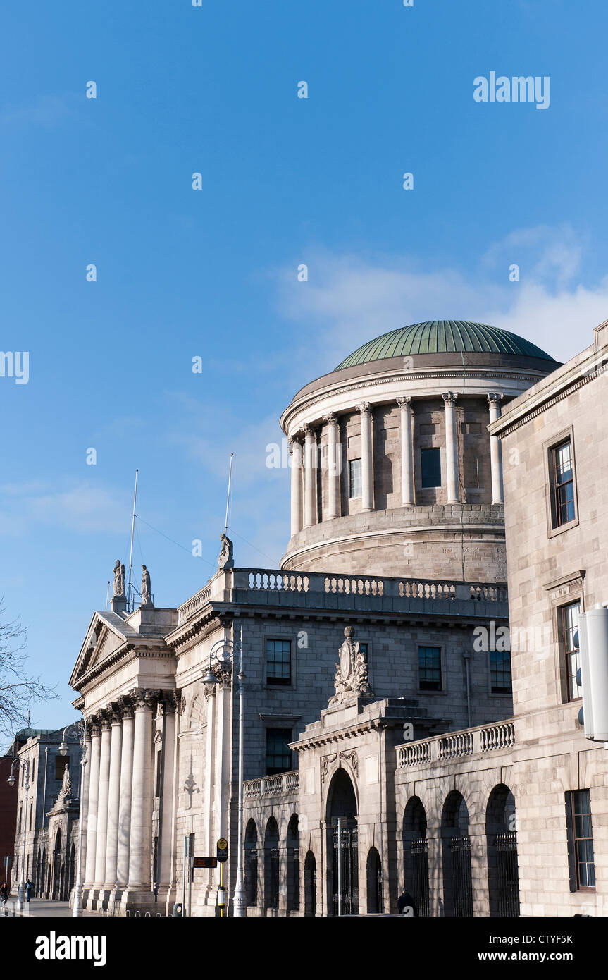 The Four Courts of Justice in Dublin Ireland Stock Photo - Alamy