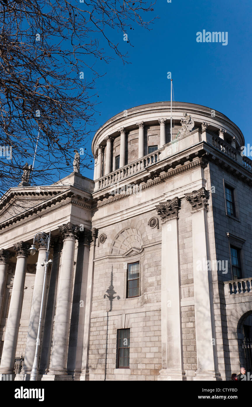 The Four Courts of Justice in Dublin Ireland Stock Photo - Alamy