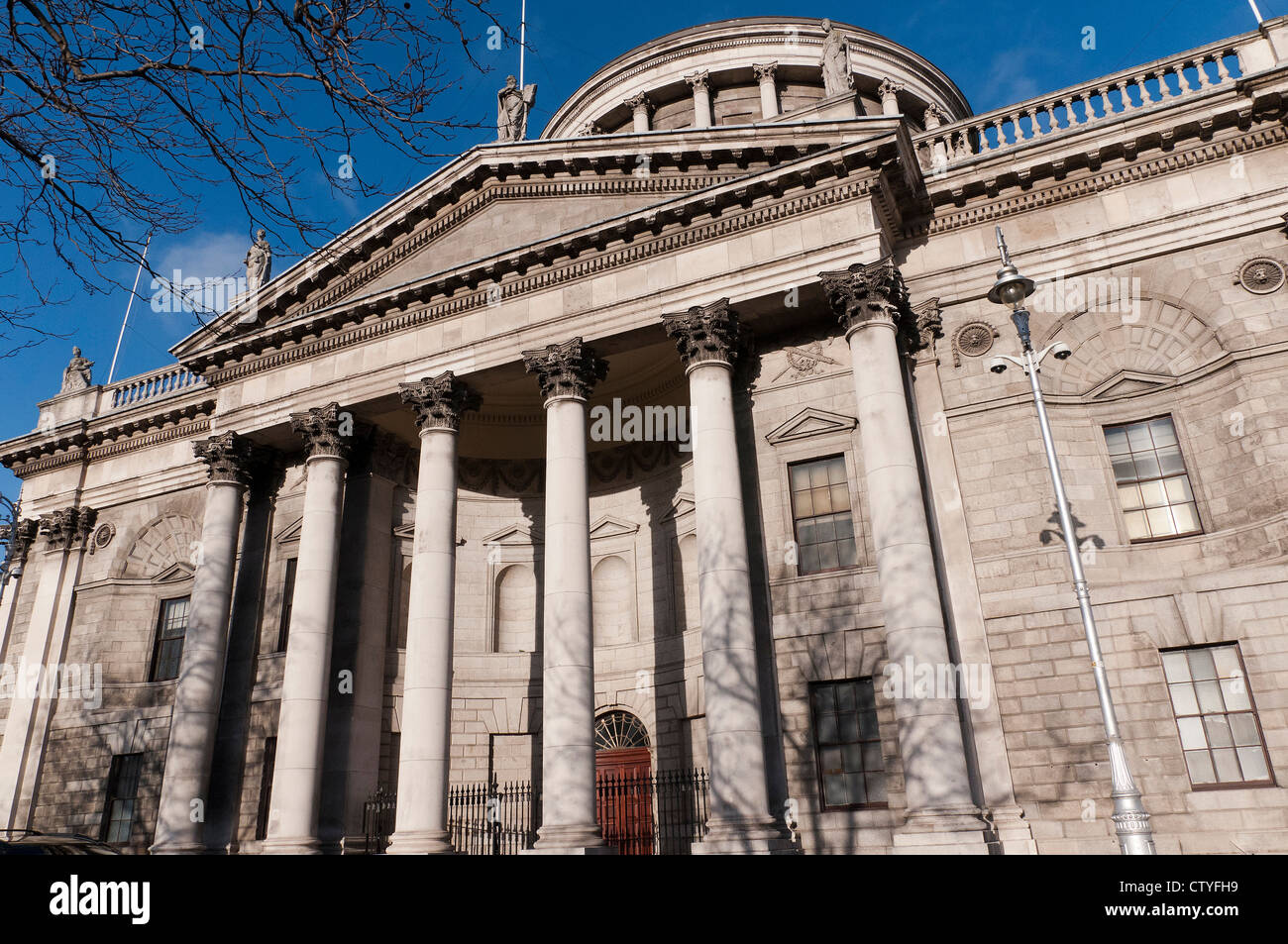 The Four Courts of Justice in Dublin Ireland Stock Photo - Alamy