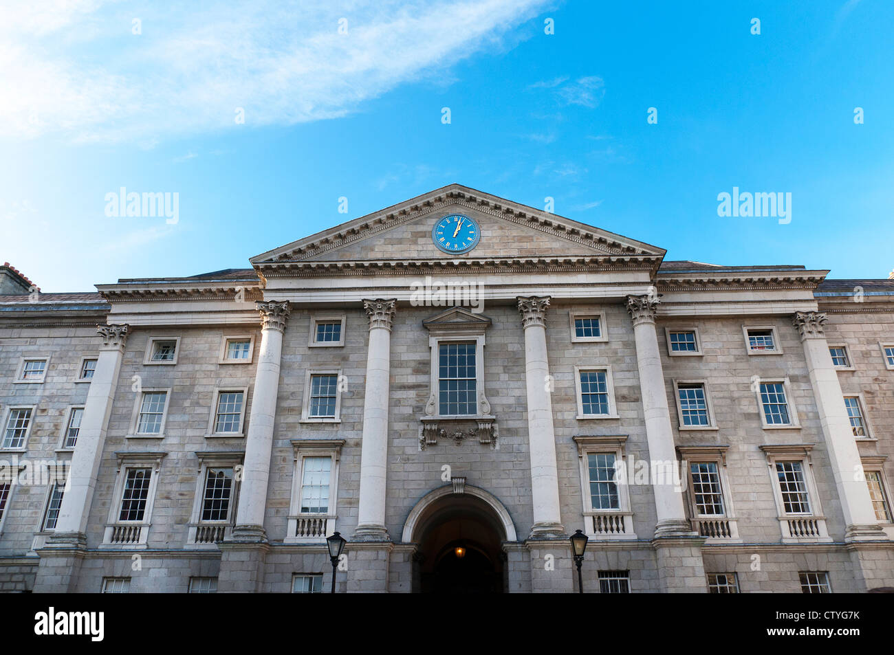 Trinity College, the University of Dublin in Ireland Stock Photo - Alamy