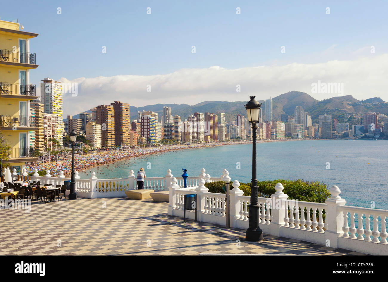 Benidorm old town hi-res stock photography and images - Alamy