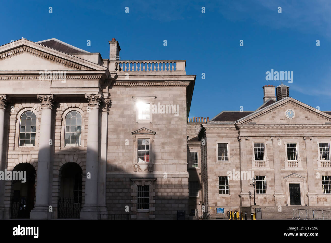 Trinity College, the University of Dublin in Ireland Stock Photo - Alamy